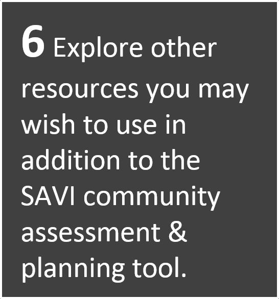 SAVI Community Assessment and Planning Tool
